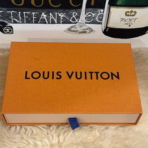 Louis Vuitton | Accessories | Louis Vuitton Orange Box For Long Wallet ...